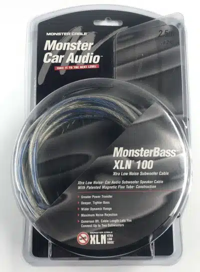 Purchase the Monster Cable XLN 100 - Xtra Low Noise Subwoofer Cable ...